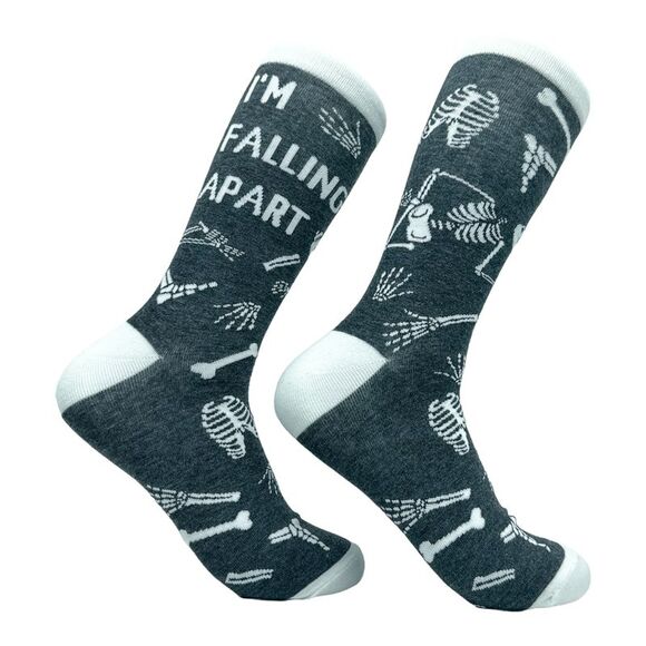 Crazy Dog T-Shirts | Underwear & Socks | Mens Im Falling Apart Socks ...